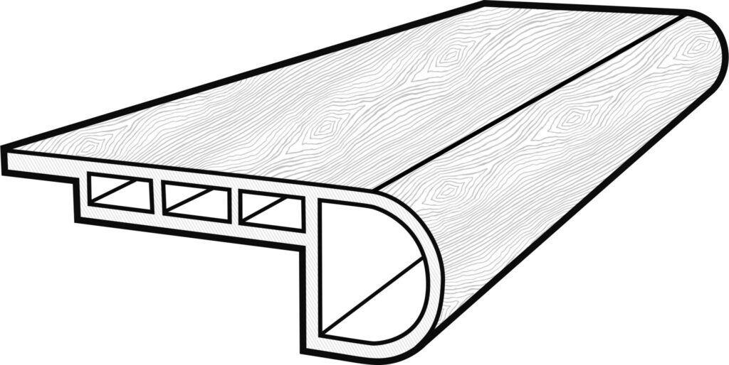 COREtec Flush Stairnose - Total Value Flooring